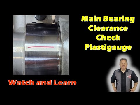 Engine Building Tips - Checking Main Bearing Clearance with Plastigage 440 MOPAR 512 Stroker