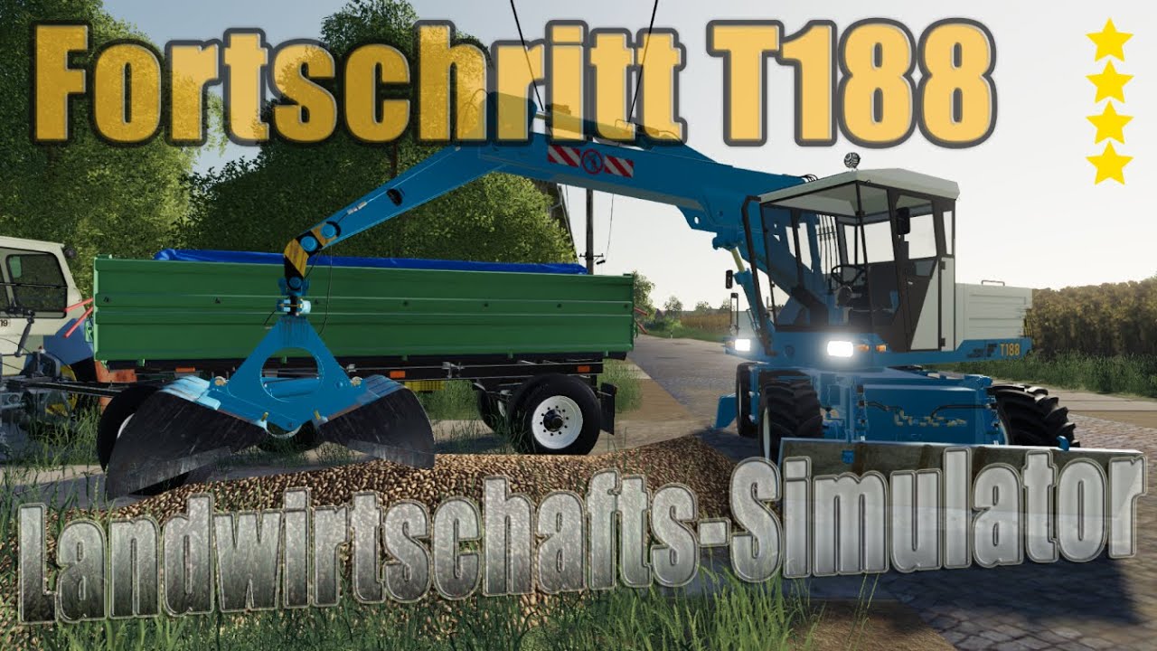 Fortschritt T188 Bagger v 4.0 - FS 19