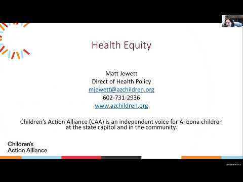 Arizona Advisory Committee Briefing on Pediatric Healthcare - Panel 2