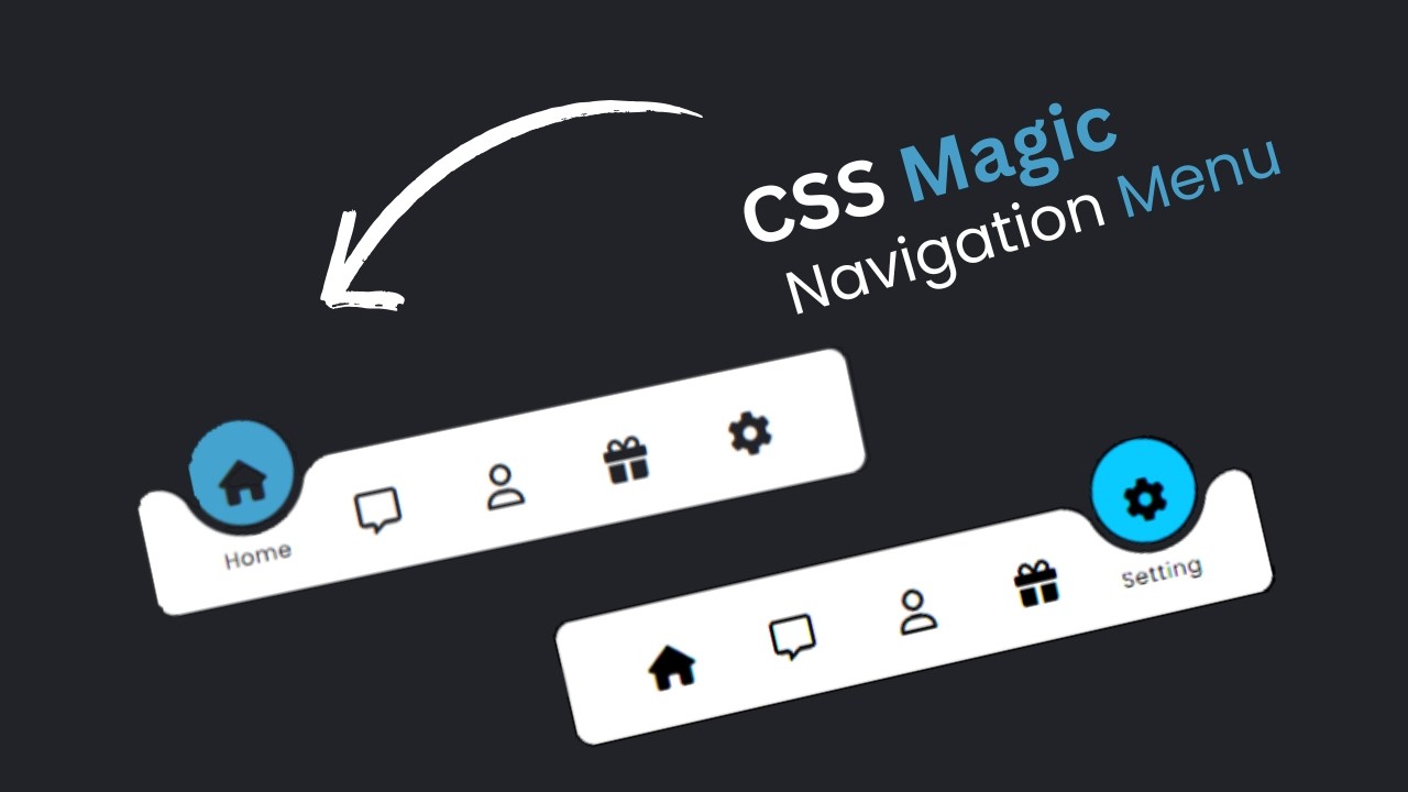 Magic Navigation Menu Indicator using HTML CSS & JAVASCRIPT @mrcodebox33