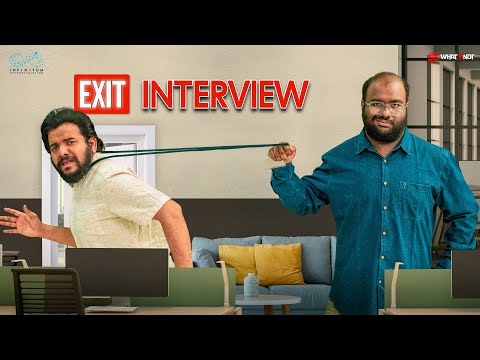 Exit interview | Telugu Comedy Short Films | WhatKnot | Infinitum Media