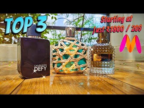 Top 3 Designer Perfumes 💎 for cheap, CK Defy Parfum, Valentino Uomo & John Varvatos XX Artisan Teal