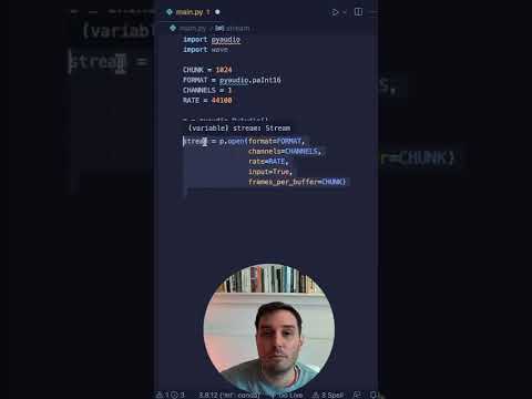 How to record microphone input in Python with PyAudio