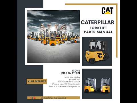 Caterpillar Forklift Parts Manual pdf