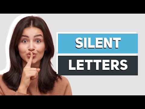 Silent Letters in English from A to Z | British and American accents + PDF