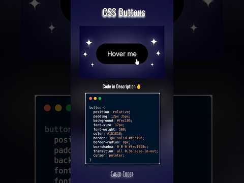 Create an AMAZING Animated Button in Minutes with CSS