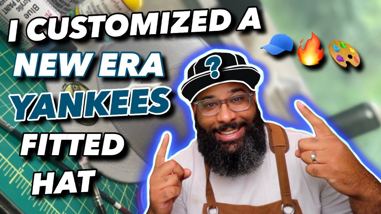 I CUSTOMIZED A NEW ERA FITTED HAT | HOW I CUSTOMIZE A FITTED HAT FULL PROCESS