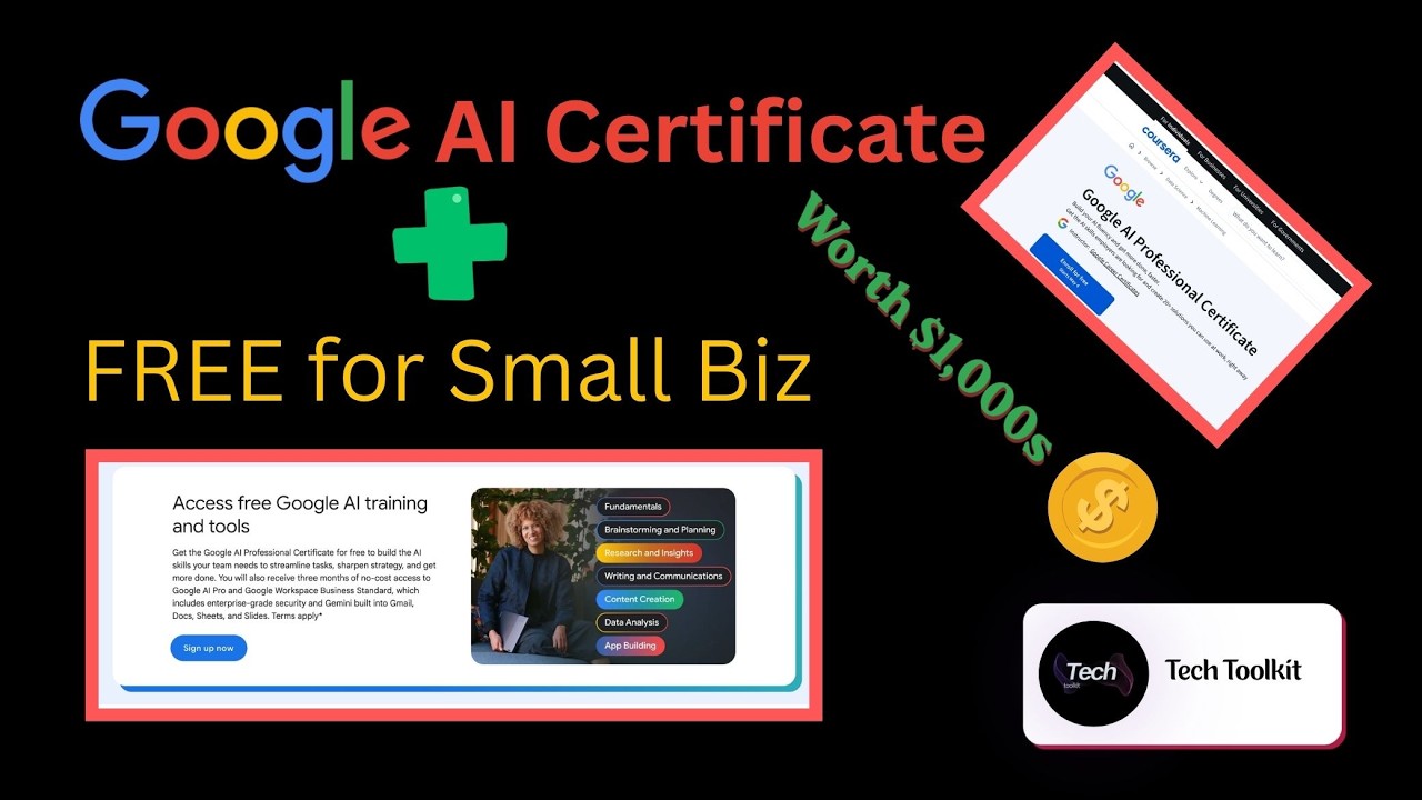 Google Is Giving Small Businesses FREE AI Training Worth Thousands — Here's How to Claim It
