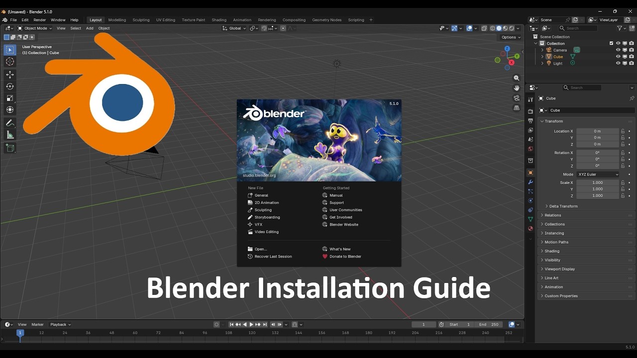 How to Install Blender 5.1.0 (or any version really)