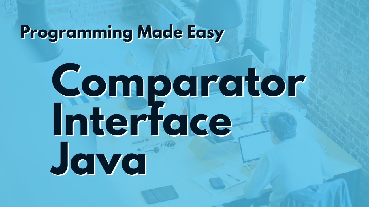 Comparator Interface in java || Advance Java Concepts