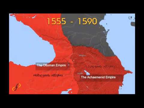 Georgia (country) territorial history for last 1000 years (Eng)