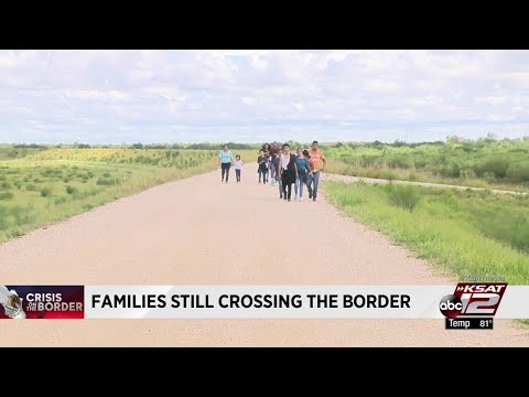 Firsthand look at apprehension of families at southwest US border