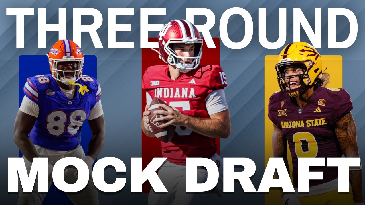 FINAL Three Round Mock Draft WITH TRADES