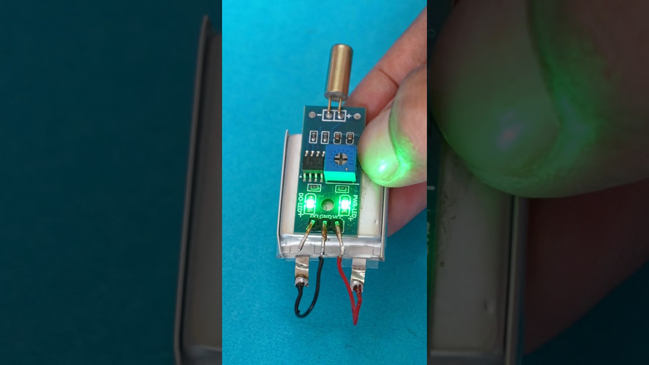 How to make accelerometer sensor | Tilt sensor switch | shorts | Lipo