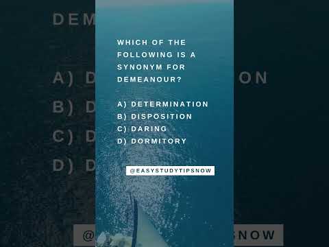 Synonyms in English [Demeanour Meaning] #englishgrammar   #synonymsinenglish  #learnenglishgrammar