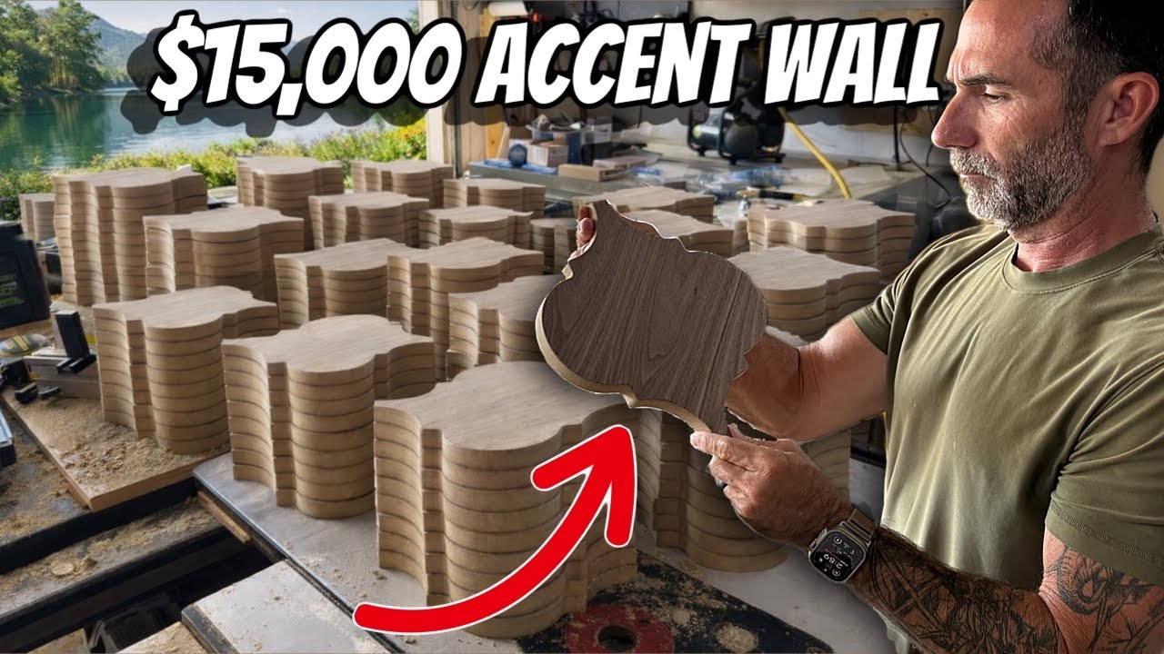 I Built a $15,000 Accent Wall… With This Pattern