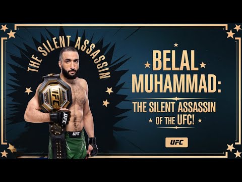 Belal Muhammad - The Silent Assassin of the UFC #belalmuhammad #ufcfight