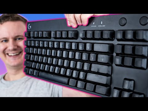 My 1st Mechanical TKL Keyboard! - Logitech Pro X Mechanical Keyboard Review with Sound Test