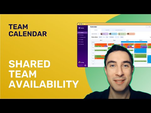 Shared Team Calendar (Availability) | 3veta Product Update