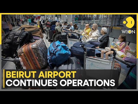 Israel-Hezbollah War: Despite Israeli Strikes, Beirut Airport Continues Operations | WION News