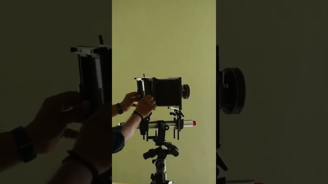 Sinar installation #largeformatphotography #modularcamerasystem #sinar