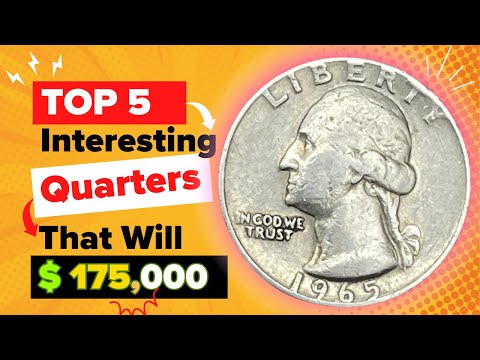 Top 5 Most Expensive Quarter Dollar Coins - Rare US Coins Worth Big Money!