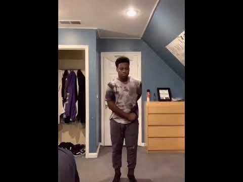 Black Man dancing