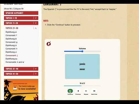 Lesson 28-Beginners: Learn Consonant "J" pronunciation in Spanish