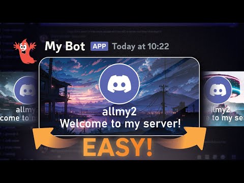 How To Make A Simple FREE Discord Welcomer Bot WITHOUT any Coding! ????