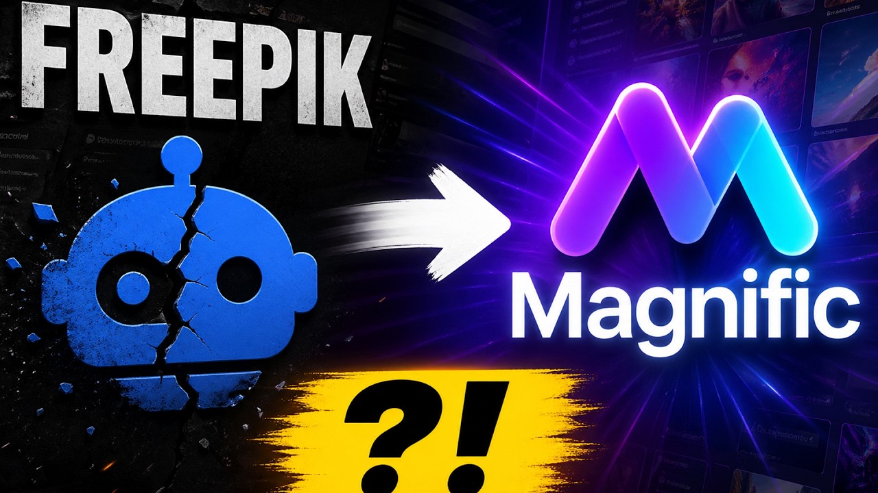 Freepik just rebranded to Magnific. Here’s why