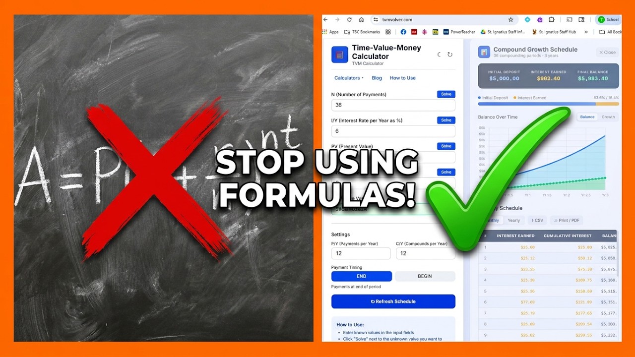 Stop Using Math Formulas! Solve Compound Interest in Seconds