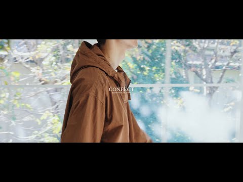 High Count Cotton Stripe Sailing Parka - 2024SS