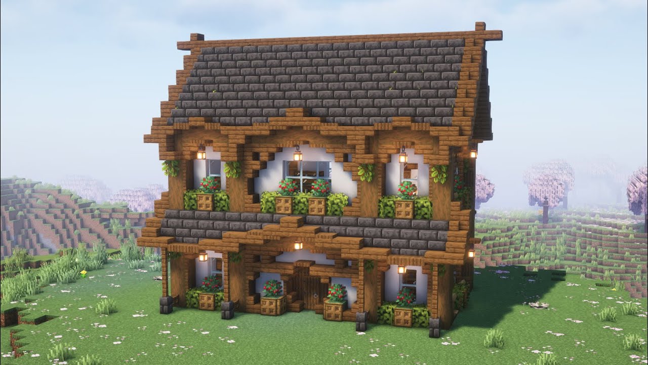 Minecraft: How to Build a Cottagecore House | Building Tutorial - Minecraft Builders
