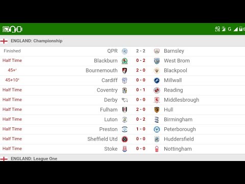 Flash score Halftime Results ( LIVE FOOTBALL MATCHES TODAY)