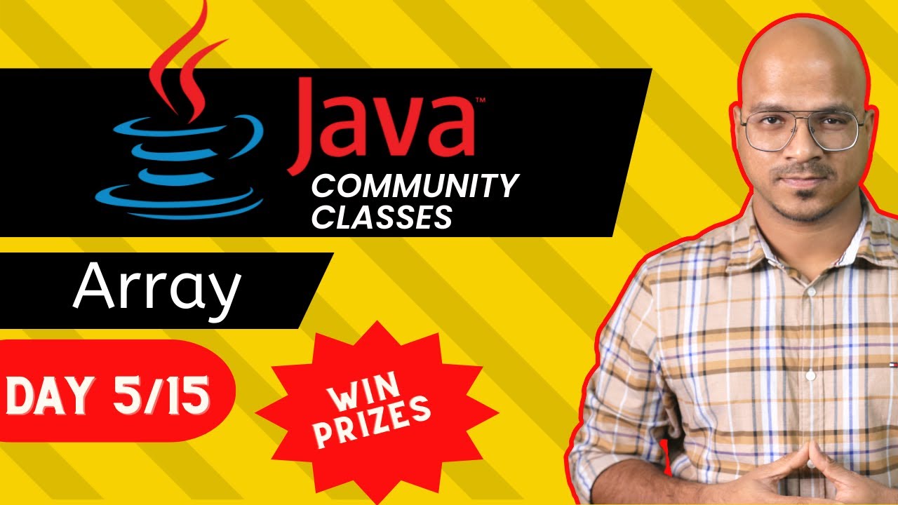 Java Live Session | Array | Quiz with prizes