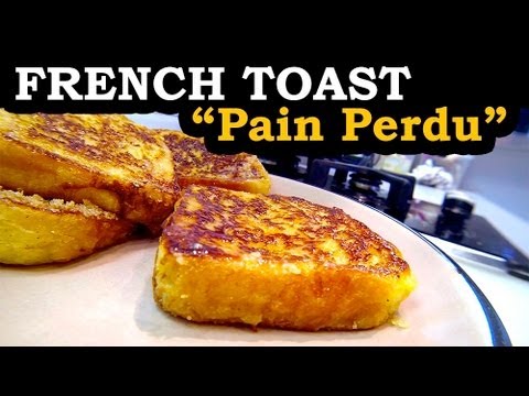 Sweet "Pain Perdu" aka French Toast !