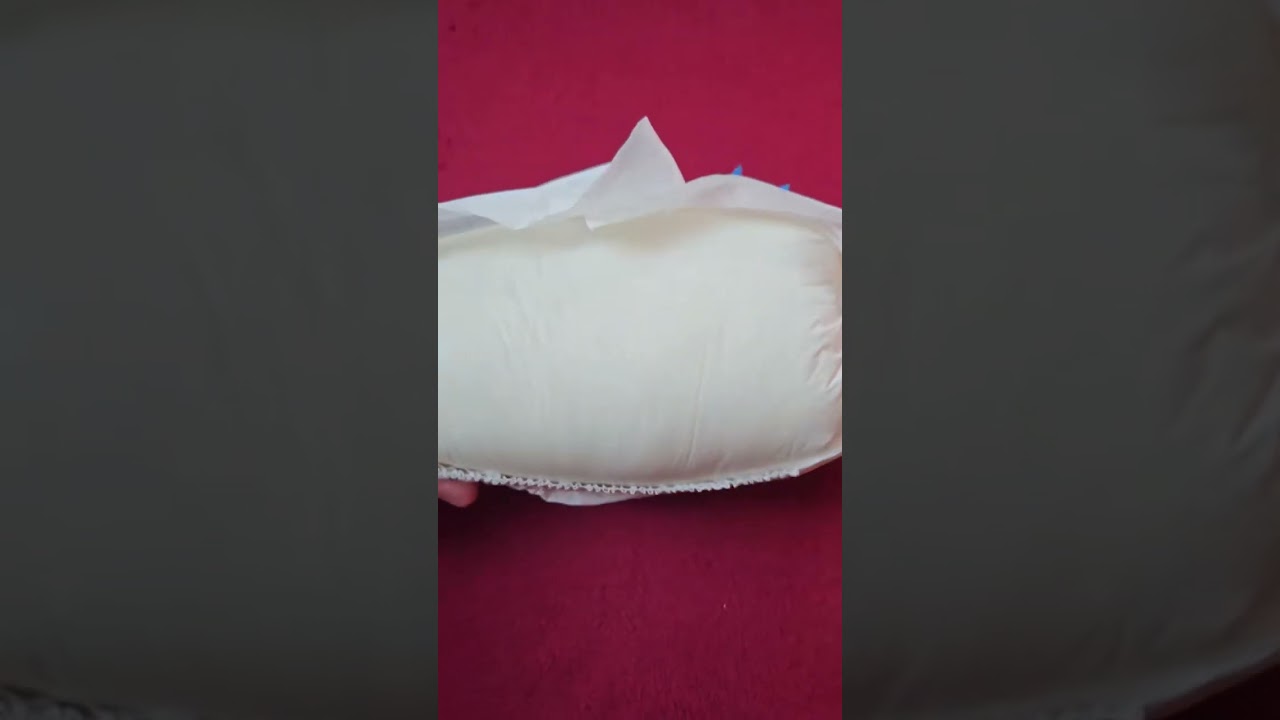 THICK DIAPER: This is how full the NorthShore MegaMax can get!