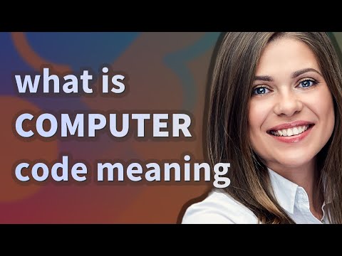 Computer code | meaning of Computer code