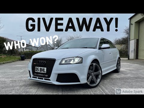 REVEALING THE GIVEAWAY WINNERS! (AUDI A3/S3/RS3 NUMBERPLATE MOUNTING BRACKETS). *RS3 8P*