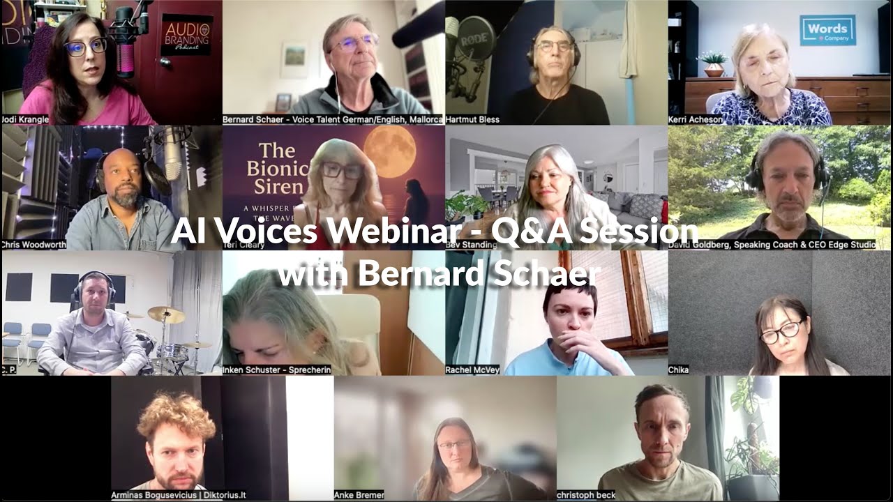 AI Voices Webinar   Continued