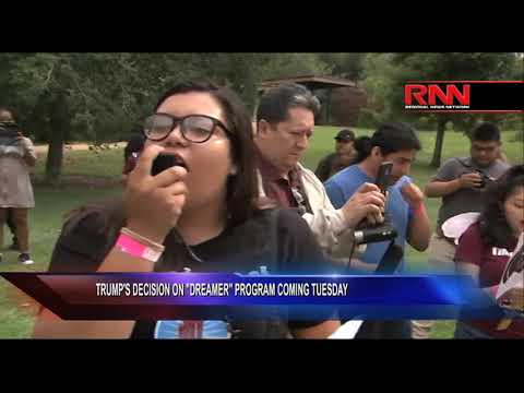 Trump's Decision on 'Dreamer' Program Coming Tuesday