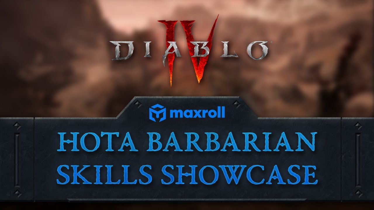 Hammer Of The Ancients Barbarian Leveling Guide D4 Maxroll Gg