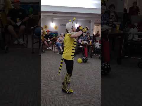 Mary Jo dances to Boogie Shoes