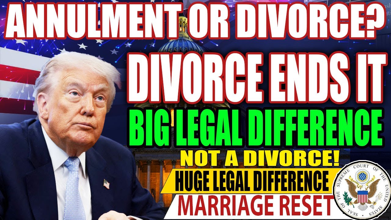 Marriage Annulment vs Divorce – What’s the Difference?