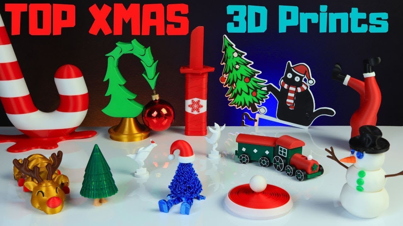 Magical 3D Prints for Christmas