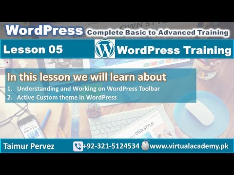 Learn WordPress basic to advance training 2016 | How to install theme in WordPress | Lesson 05 ...