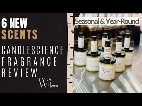CandleScience Fragrance Review, Six New Scents, Fall, Holidays & Year Round