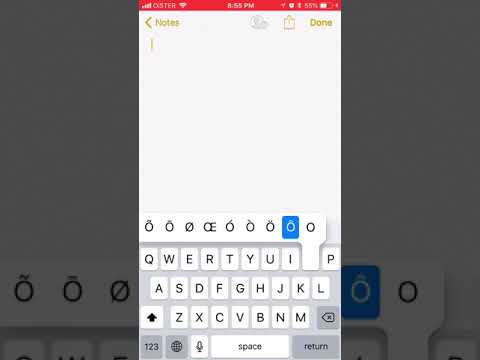 How to TYPE SPANISH LETTERS on iPhone?