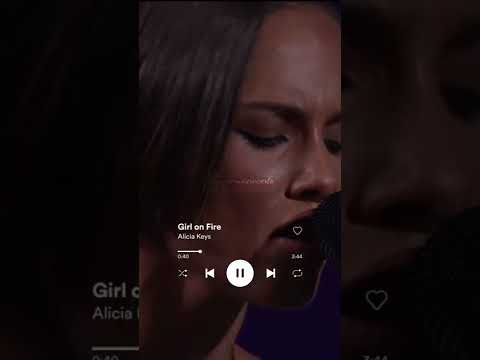 Alicia Keys Girl On Fire Lyrics