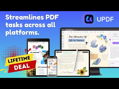 UPDF Lifetime Deal - The Best AI PDF Editor in 2025